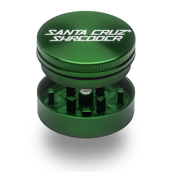 Aluminum 2 Piece Small Grinders - Santa Cruz Shredder Wholesale